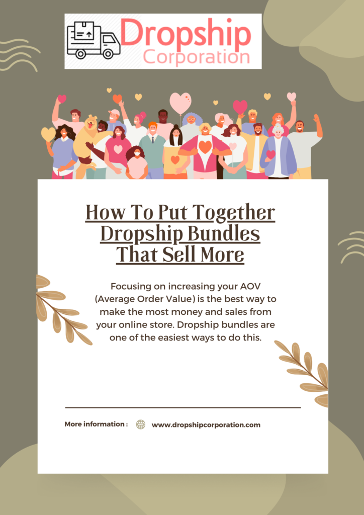 How To Put Together Dropship Bundles That Sell More - Dropship Corporation